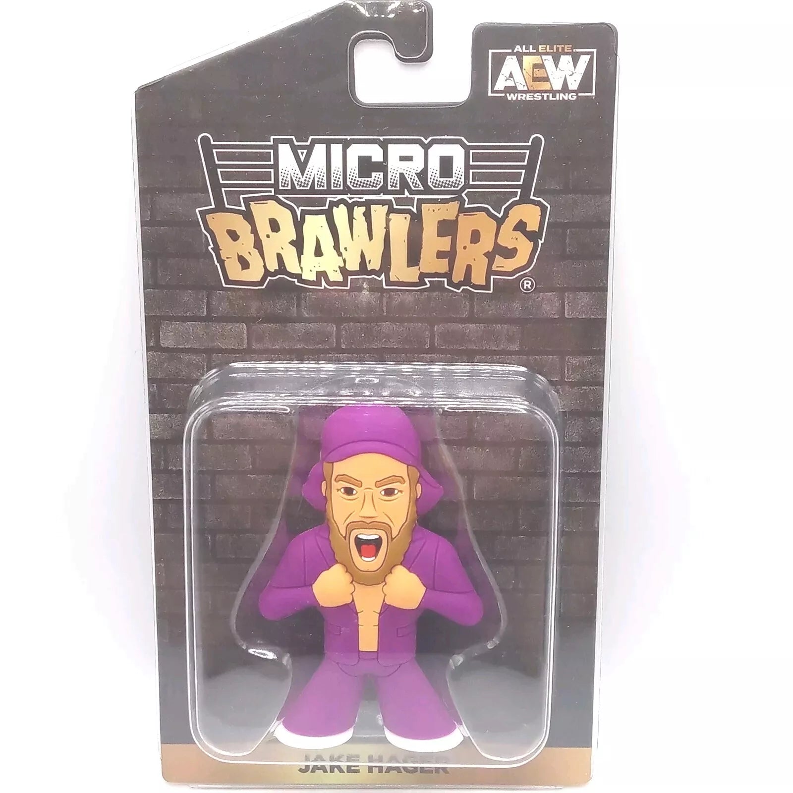 2023 AEW Pro Wrestling Tees Micro Brawlers Limited Edition Jake Hager ...