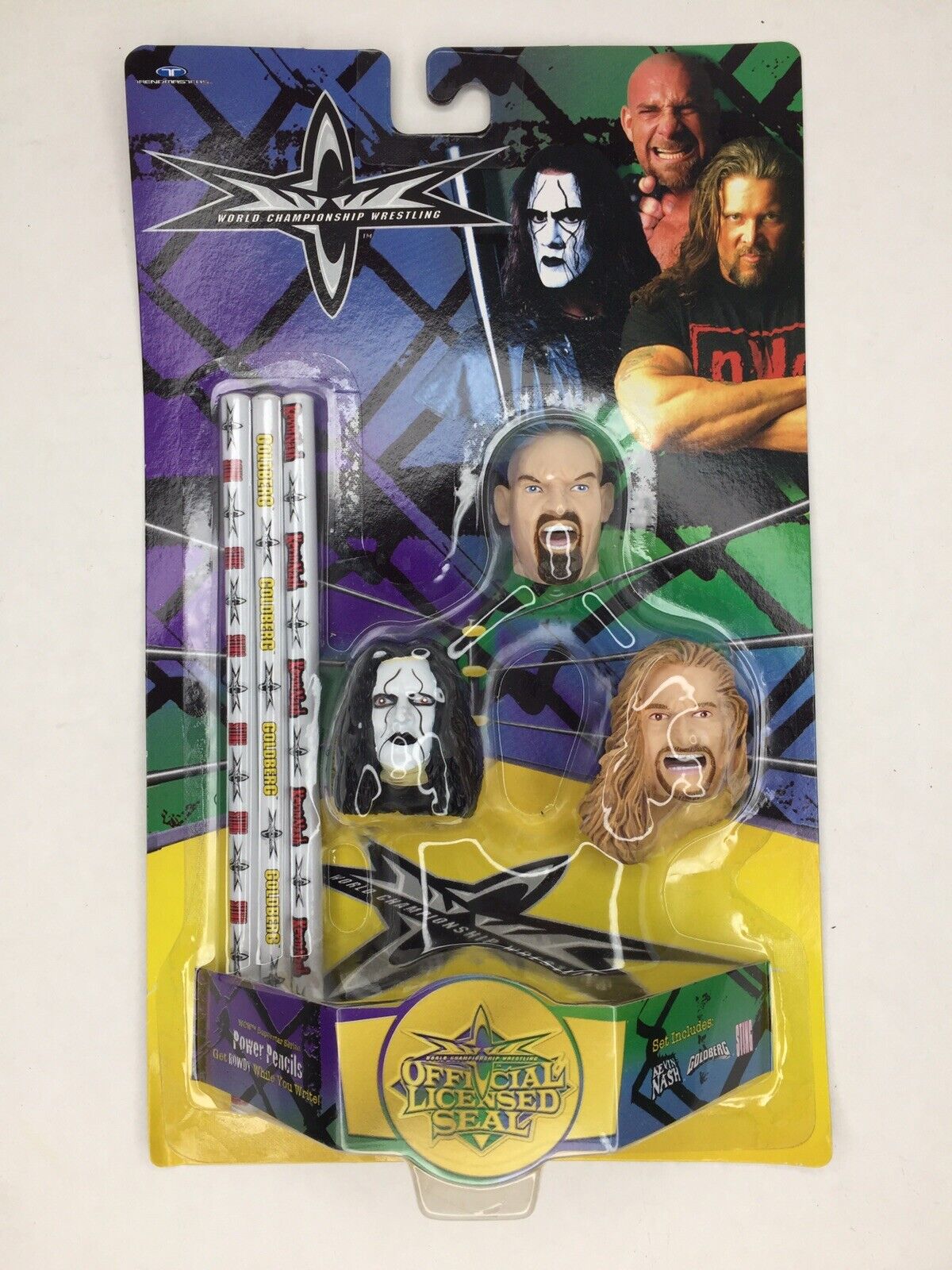 1999 WCW Trendmasters Power Pencils – Wrestling Figure Database