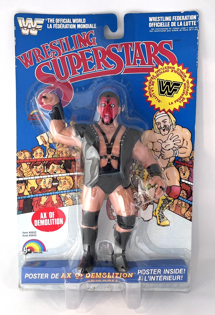 1988 WWF LJN Wrestling Superstars Series 5 Ax of Demolition – Wrestling ...