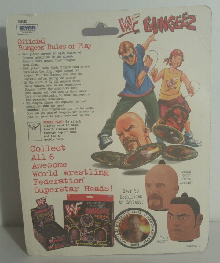 WWF Irwin Toy Bungeez & Katch – Wrestling Figure Database