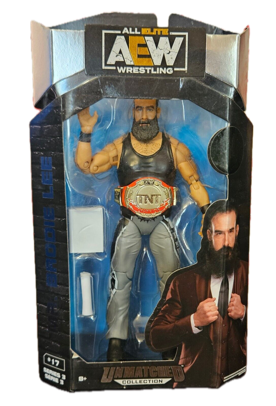 2022 AEW Jazwares Unmatched Collection Series 3 #17 Mr. Brodie Lee [Wi – Wrestling Figure Database