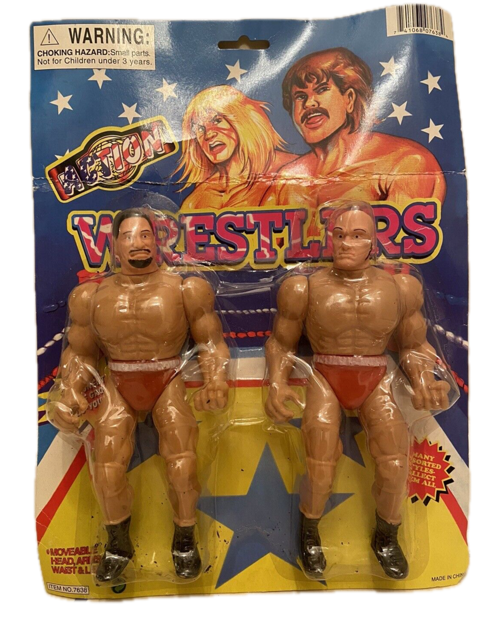 Action Wrestlers Full Size Bootleg/Knockoff 2-Pack – Wrestling Figure ...