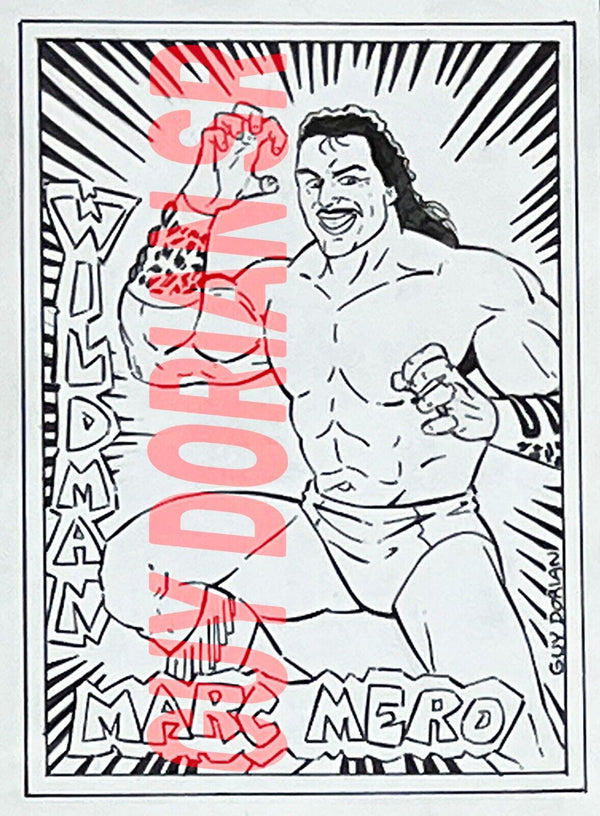 1996 WWF Just Toys Bend-Ems Series 4 Wildman Marc Mero – Wrestling ...