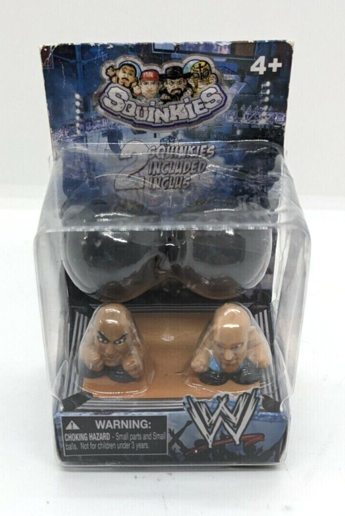 2012 WWE Blip Toys Squinkies The Rock vs. Stone Cold Steve Austin 2-Pa ...