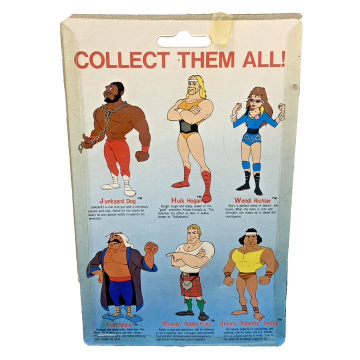 Winston Toys WWF Hulk Hogan's Rock 'n' Wrestling Collectable Erasers ...