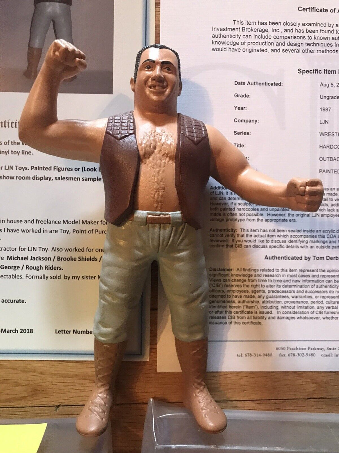 Unreleased WWF LJN Wrestling Superstars Series 4 Outback Jack ...
