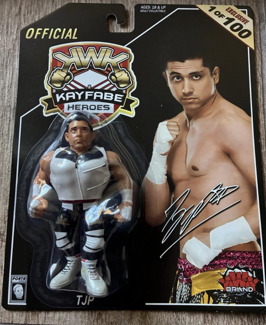 2025 KWK Kayfabe Heroes Series 2 TJP [Exclusive] – Wrestling Figure ...