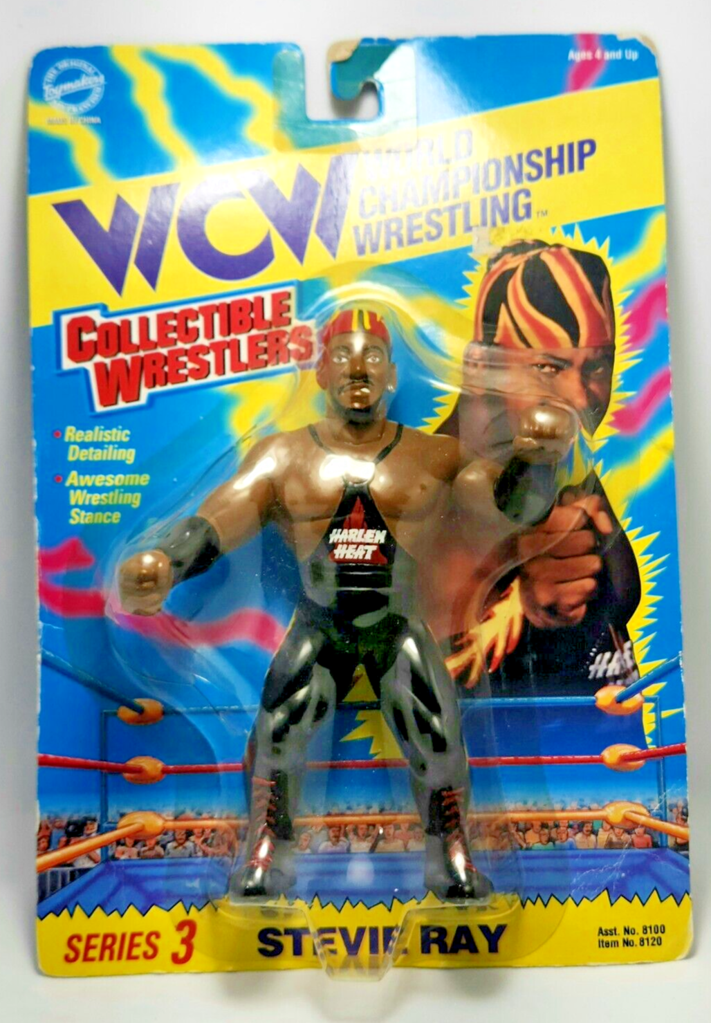 1996 WCW OSFTM Collectible Wrestlers [LJN Style] Series 3 Stevie Ray ...