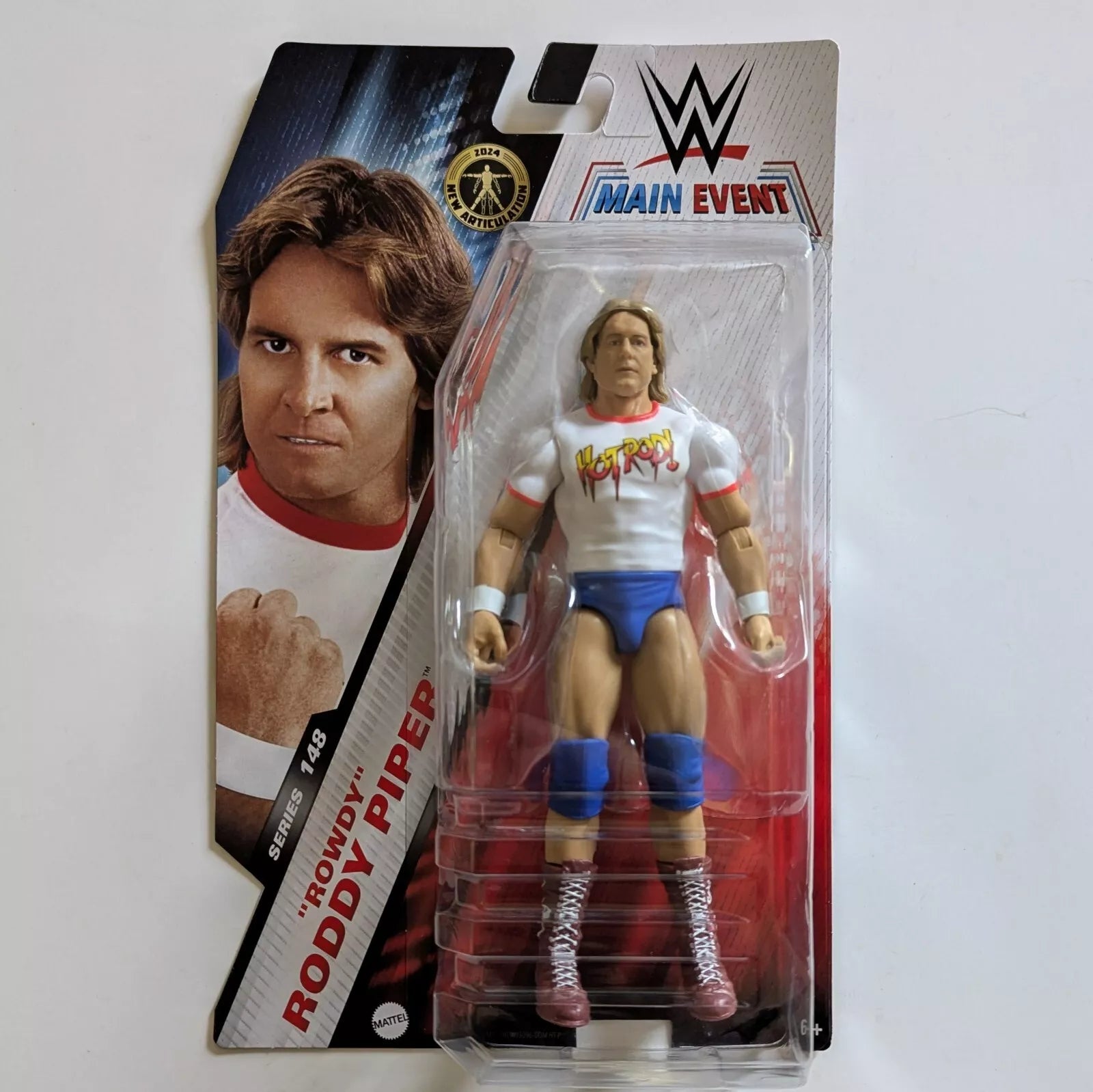 2024 WWE Mattel Main Event Series 148 Roddy Piper – Wrestling Figure ...