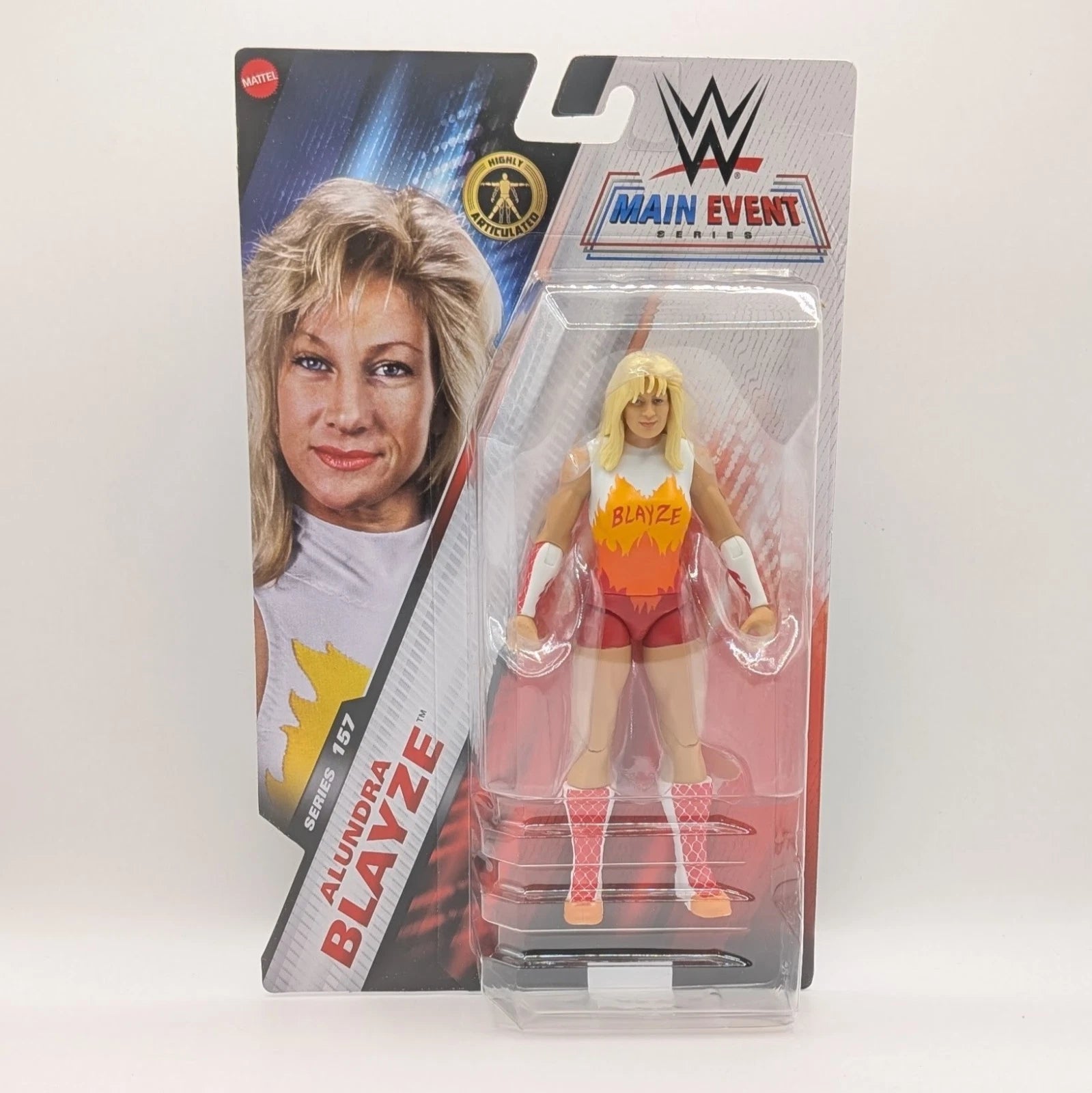 2025 WWE Mattel Main Event Series 157 Alundra Blayze – Wrestling Figure ...