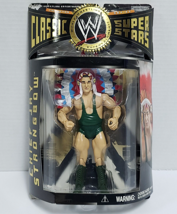 2005 WWE Jakks Pacific Classic Superstars Series 8 Chief Jay Strongbow ...