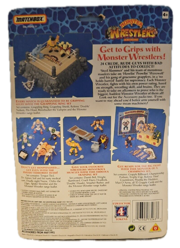 1994 Matchbox Monster Wrestlers In My Pocket Training Set – Wrestling ...