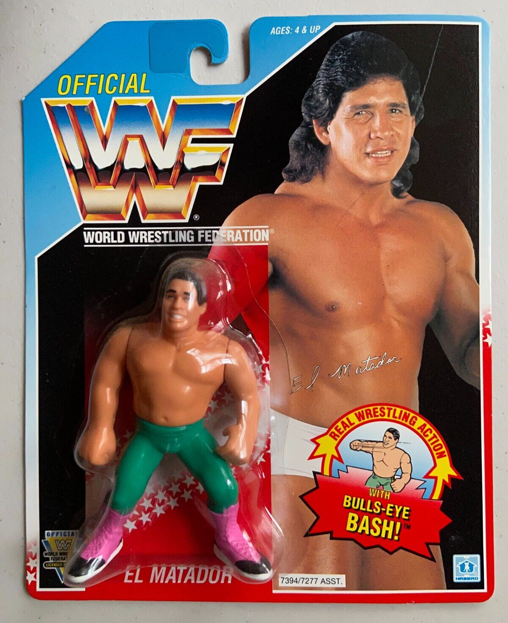 1993 WWF Hasbro Series 6 El Matador with Bullseye Bash! – Wrestling ...