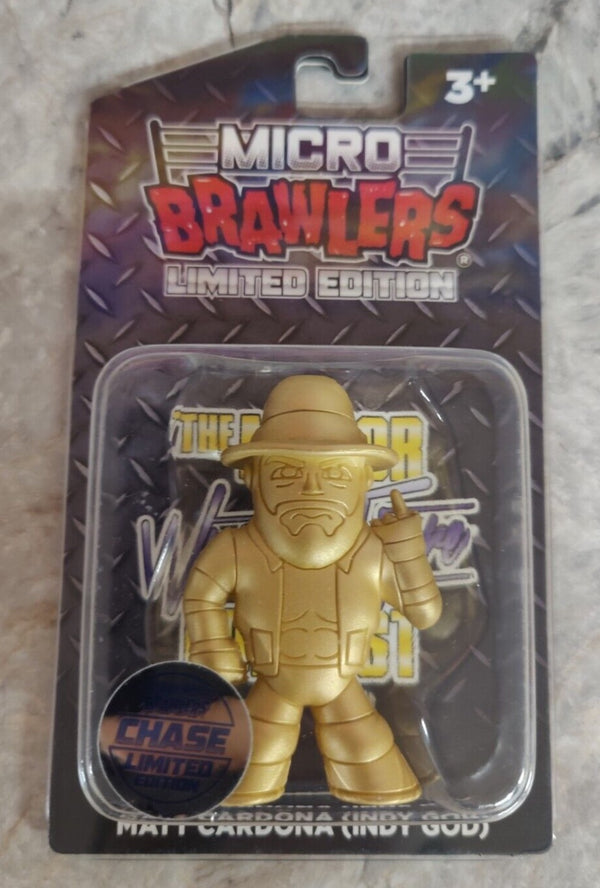 2023 MWFP Pro Wrestling Tees Micro Brawlers Matt Cardona [Indy God, Ch ...