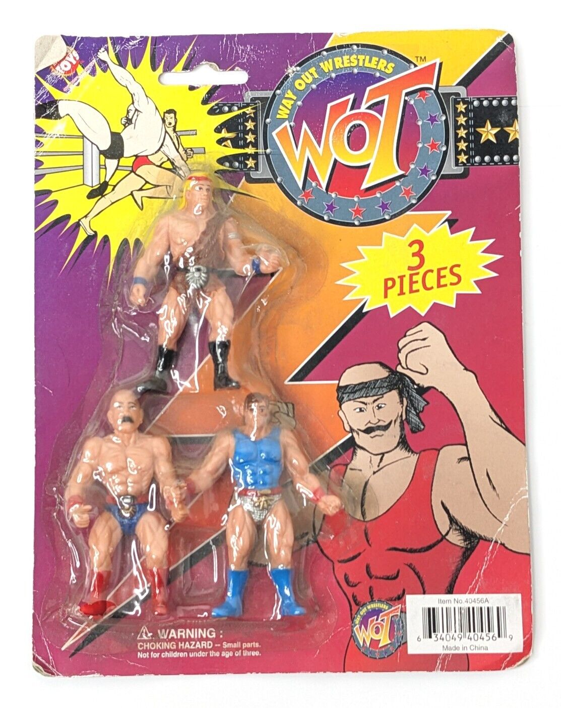 Way Out Toys Bootleg/Knockoff Way Out Wrestlers Minis 3-Pack ...