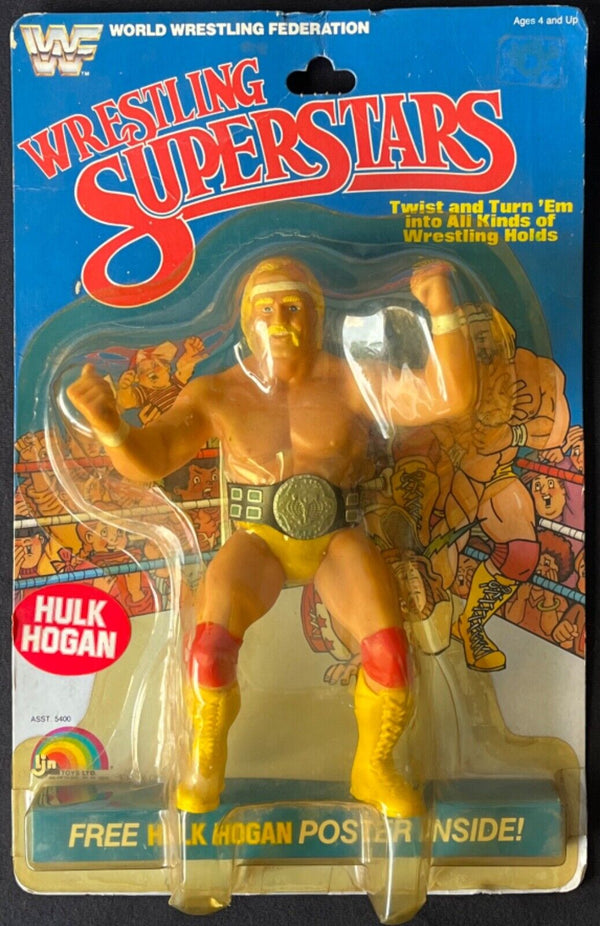 1985 WWF LJN Wrestling Superstars Series 1 Hulk Hogan – Wrestling ...