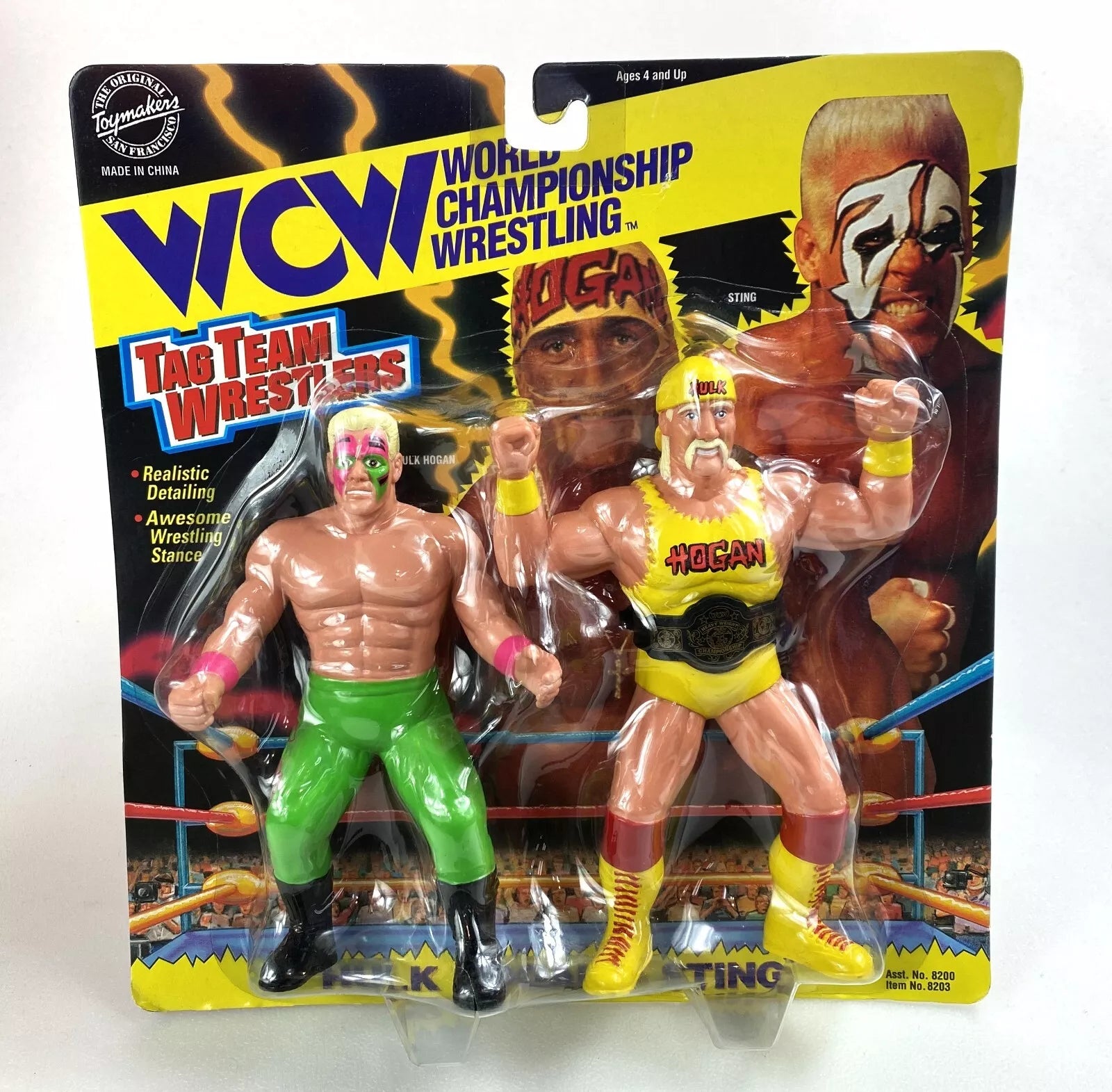 1995 WCW OSFTM Collectible Wrestlers [LJN Style] Tag Team Wrestlers Se ...
