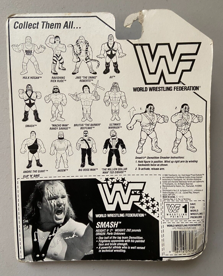 All Demolition Wrestling Action Figures – Wrestling Figure Database