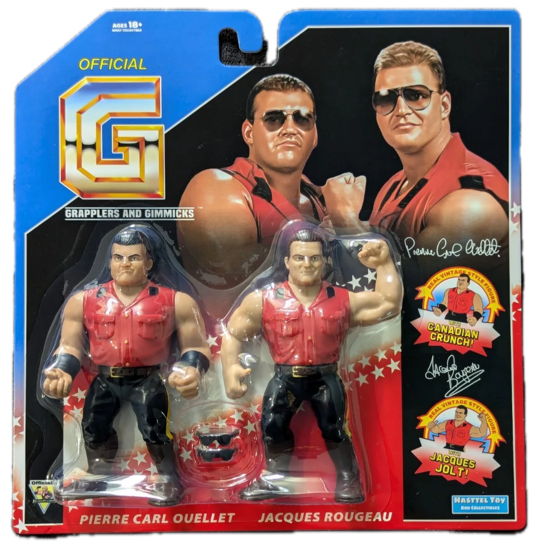 All PCO [a.k.a. Quebecer Pierre & Carl Ouellet] Wrestling Action Figur ...