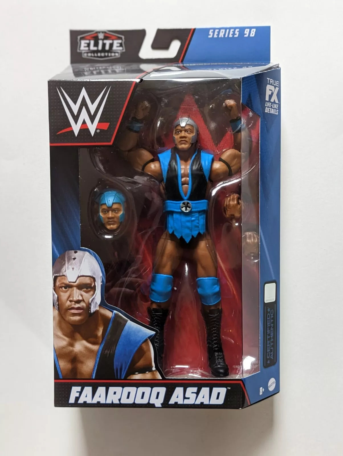 2022 WWE Mattel Elite Collection Series 98 Faarooq Asad – Wrestling ...