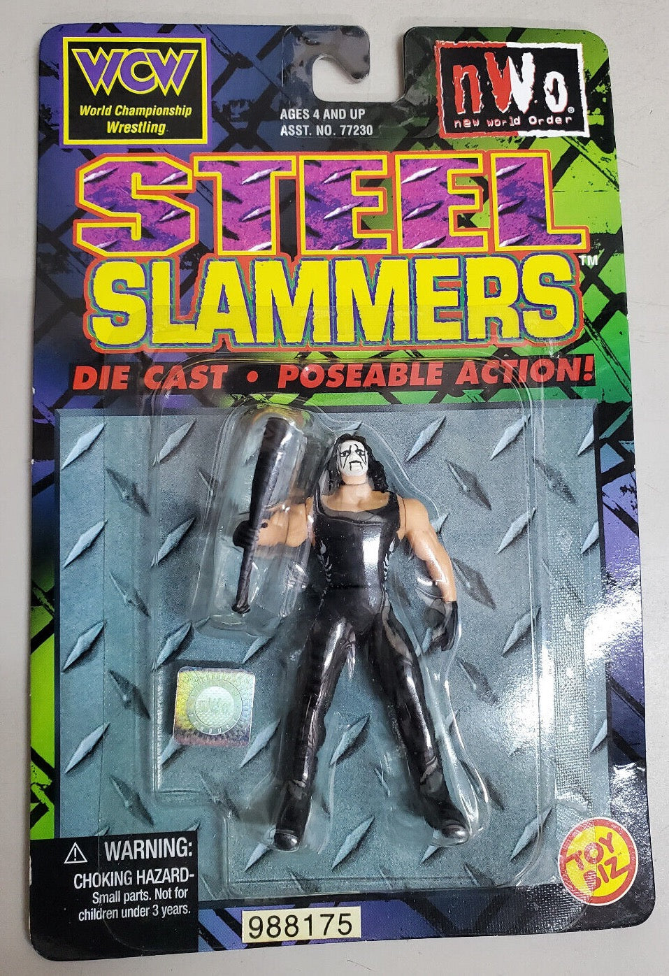 1999 WCW Toy Biz Steel Slammers Sting – Wrestling Figure Database