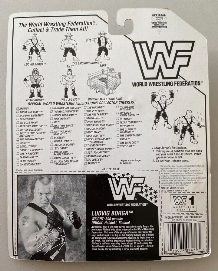 Hasbro WWF Wrestling Action Figures – Page 3 – Wrestling Figure Database