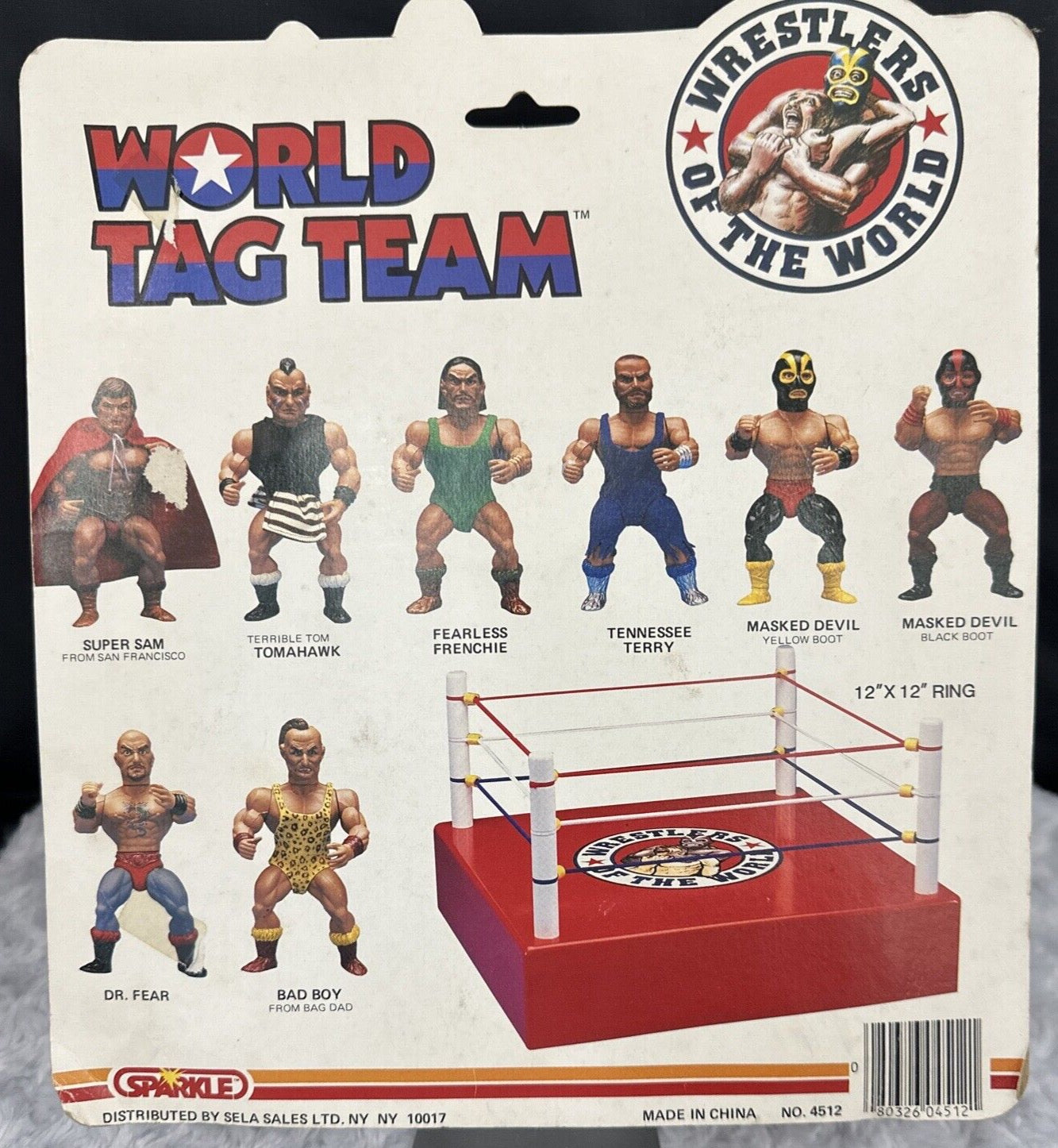 Sparkle Wrestlers of the World Bootleg/Knockoff World Tag Team: Masked ...