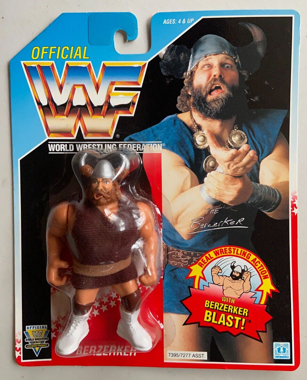 1993 WWF Hasbro Series 6 Berzerker with Berzerker Blast! – Wrestling ...