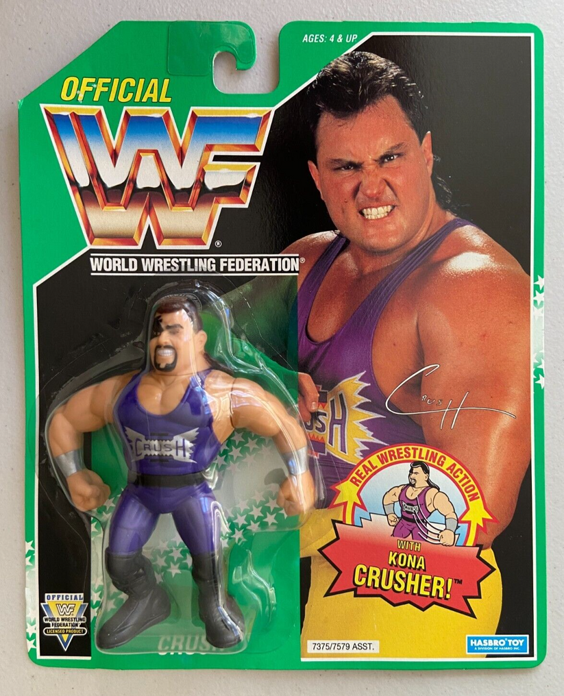 1994 WWF Hasbro Series 11 Crush with Kona Crusher! – Wrestling Figure ...