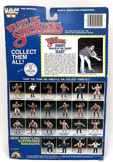 All Jimmy "The Mouth of the South" Hart Wrestling Action Figures ...