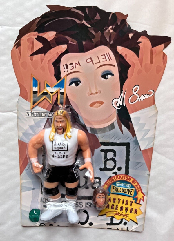 2022 Chella Toys Wrestling Megastars Al Snow & Head [Artist Takeover ...