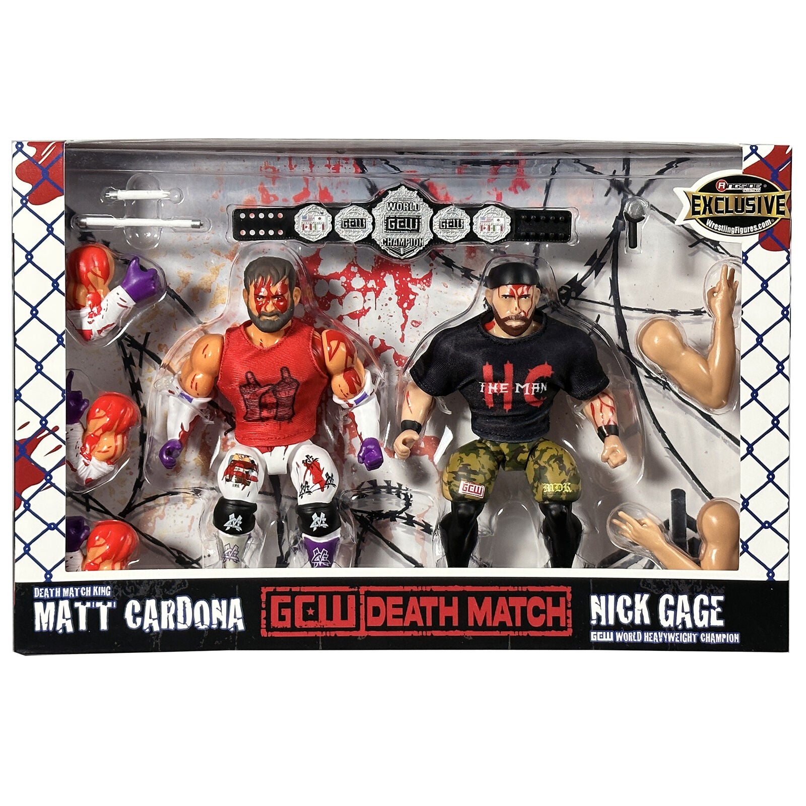 Ringside Collectibles Bell to Bell & Unsanctioned Classic Superstars W ...