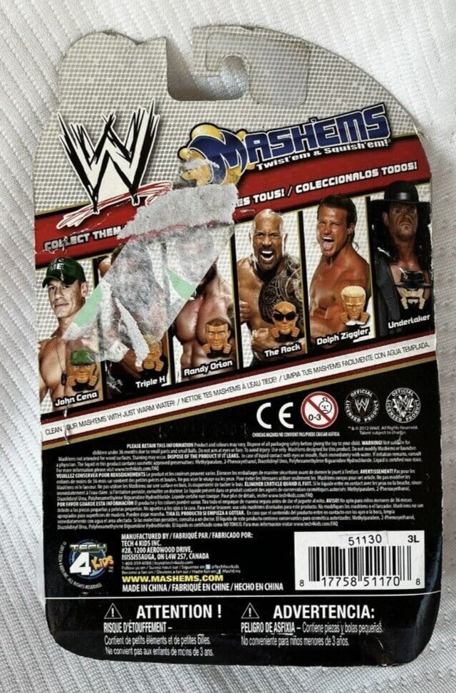 Tech 4 Kids WWE Mash'ems – Wrestling Figure Database