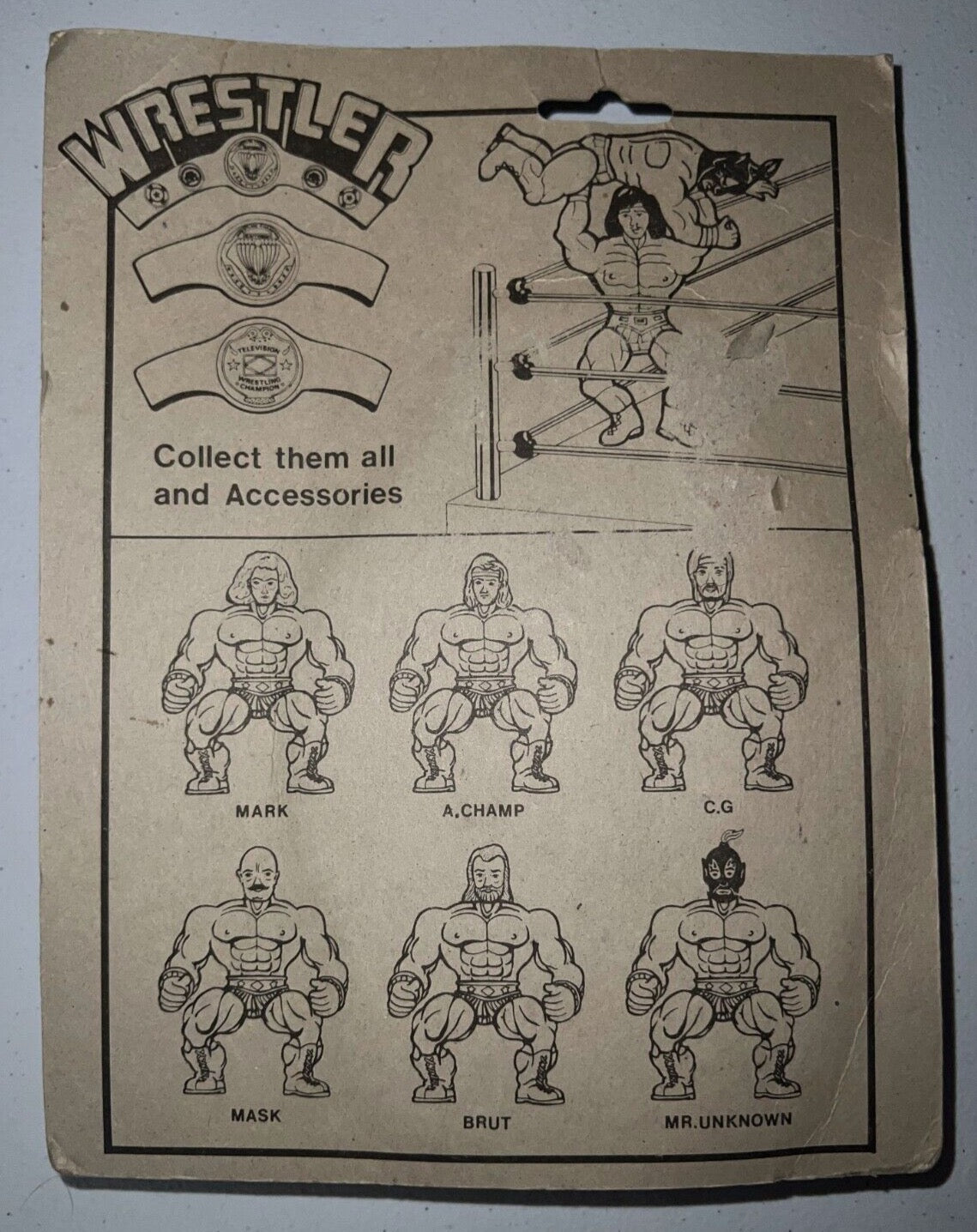 Super Champs Bootleg/Knockoff Mark [Andre the Giant] – Wrestling Figure ...