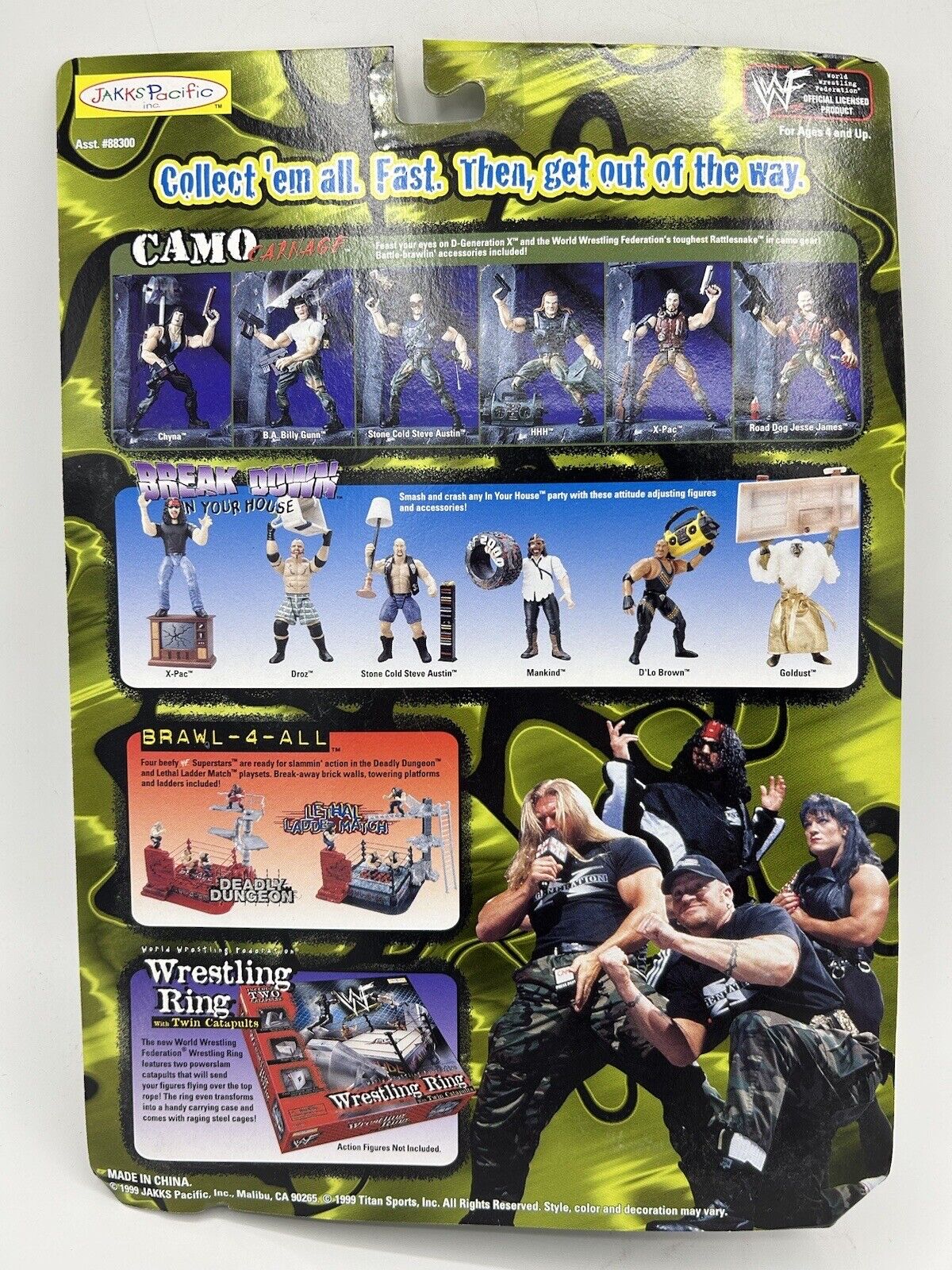 All X-Pac [a.k.a. 1-2-3 Kid & Syxx] Wrestling Action Figures ...