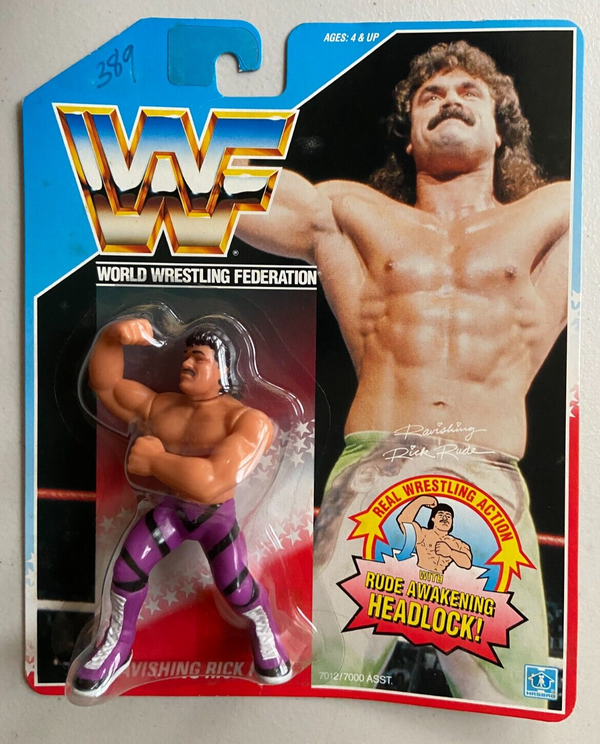 1990 WWF Hasbro Series 1 Ravishing Ravishing Rick Rude with Rude Awake ...