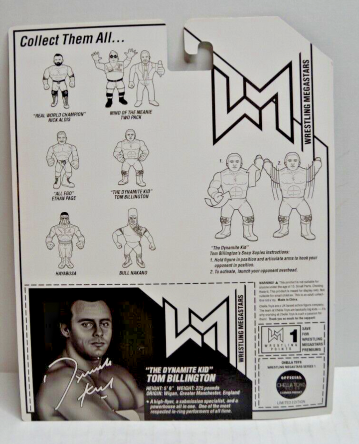 All Dynamite Kid Wrestling Action Figures – Wrestling Figure Database