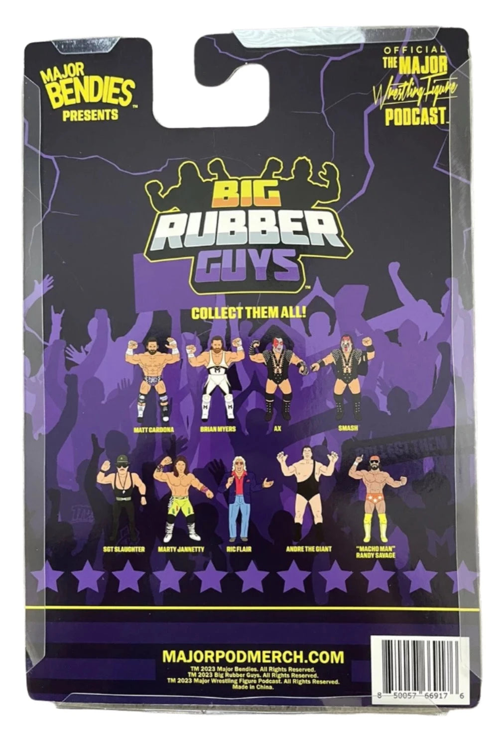 2024 Major Wrestling Figure Podcast Big Rubber Guys Series 4 "Macho Ma ...