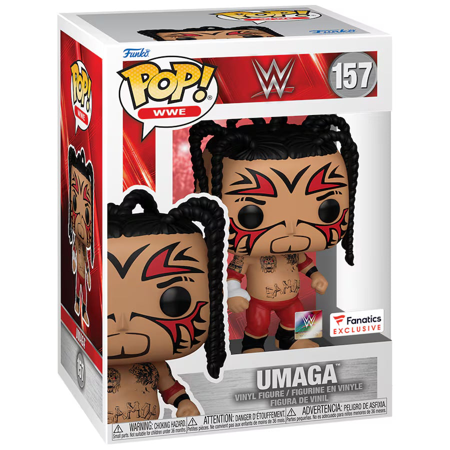 2024 WWE Funko POP! Vinyls 157 Umaga [Exclusive] – Wrestling Figure ...