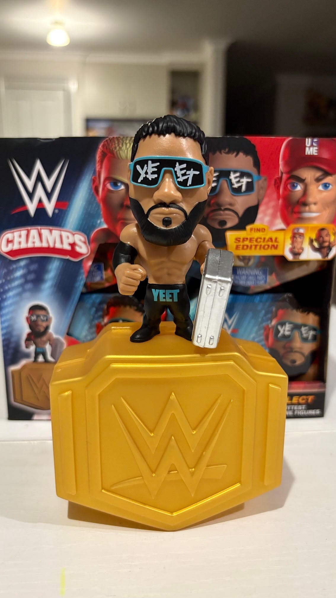 2025 WWE ToyMonster WWE Champs Series 1 Jey Uso – Wrestling Figure Database