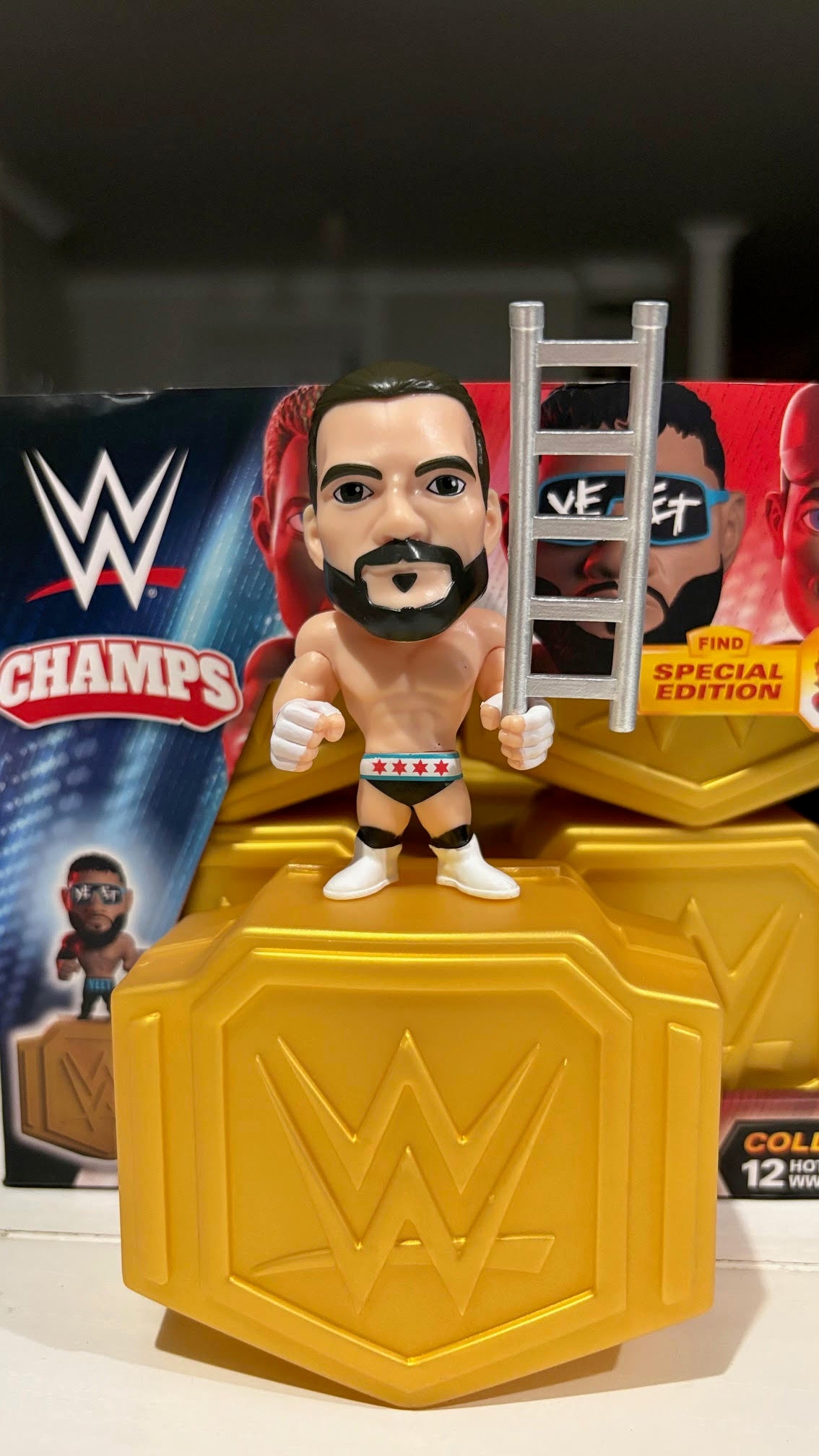 2025 WWE ToyMonster WWE Champs Series 1 CM Punk – Wrestling Figure Database