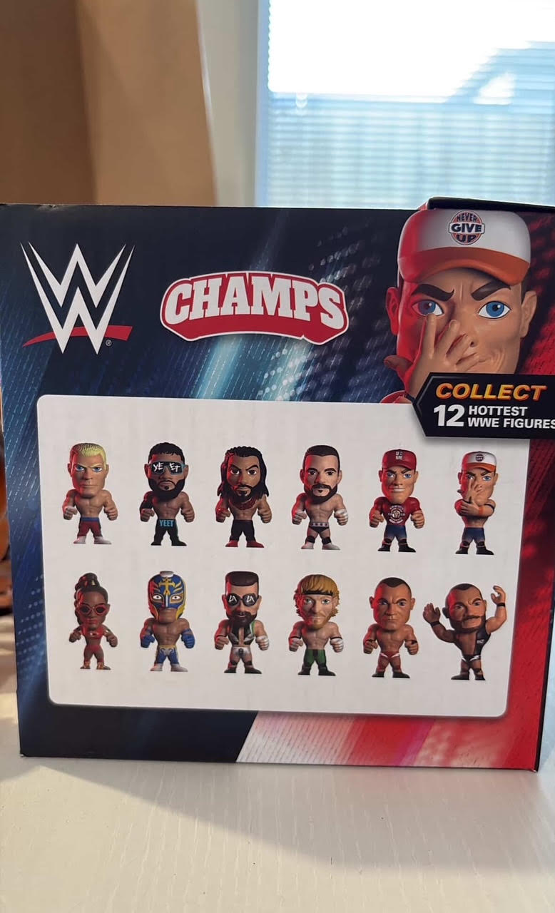 2025 WWE ToyMonster WWE Champs Series 1 John Cena [Special Edition ...