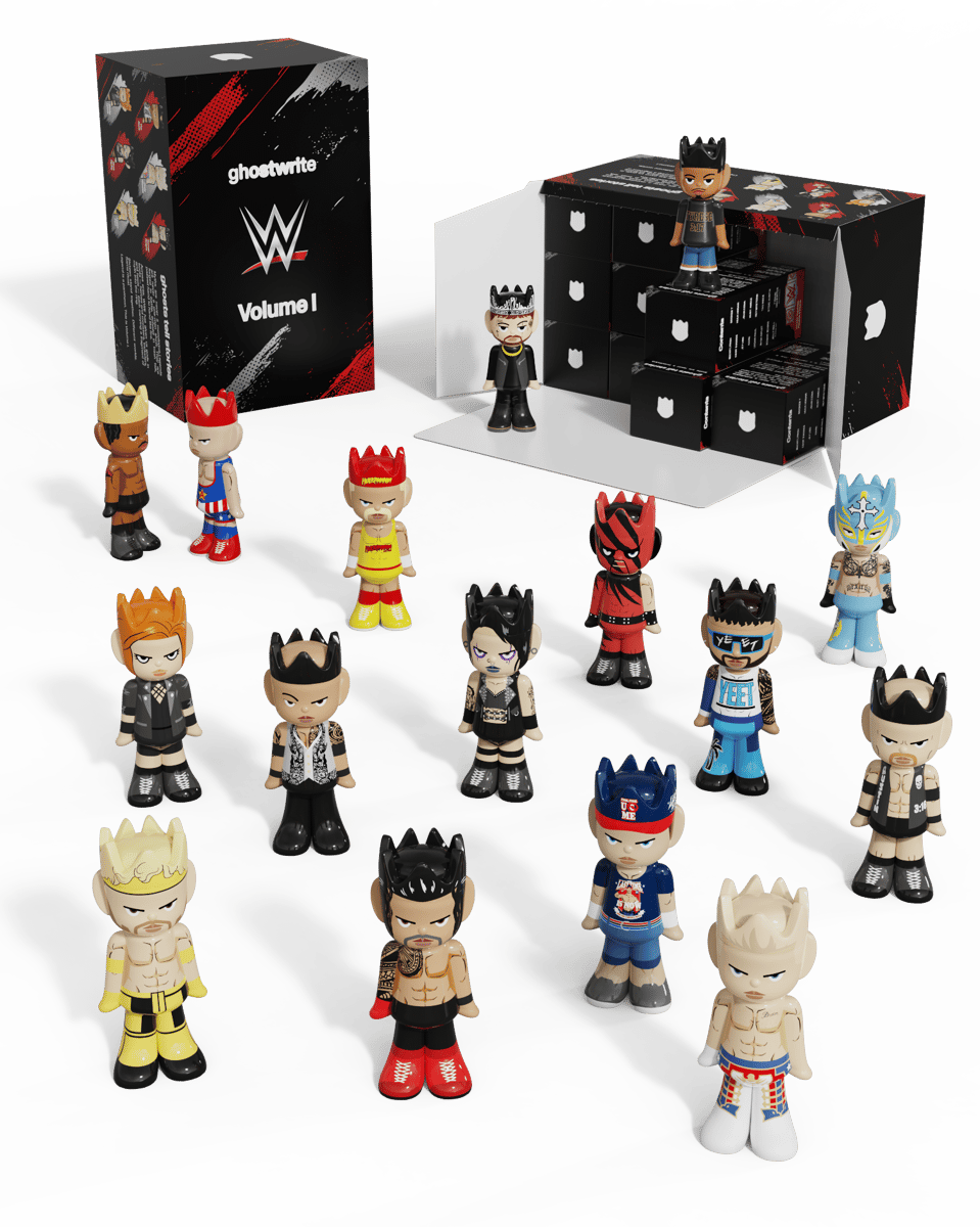 2026 WWE Ghostwrite 100% Blind Box Volume 1 Kane – Wrestling Figure ...