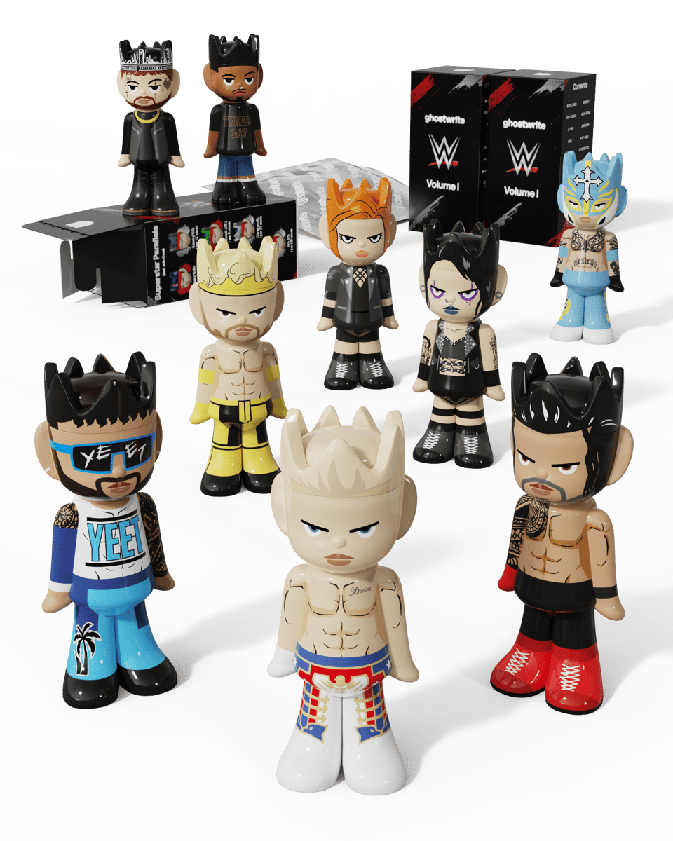 2026 WWE Ghostwrite 100% Blind Box Volume 1 Kane – Wrestling Figure ...