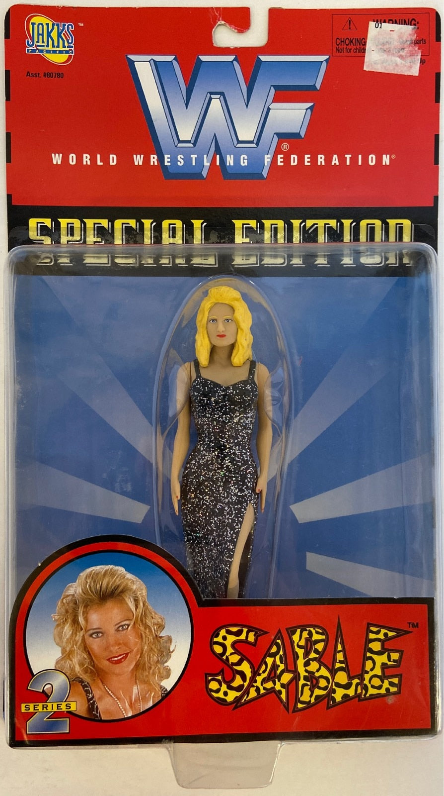 1998 WWF Jakks Pacific Special Edition Series 2 Sable [Exclusive ...