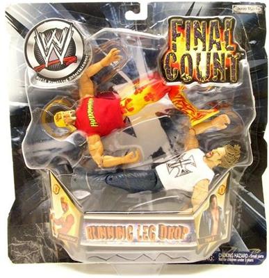 2002 WWE Jakks Pacific Final Count Series 6 "Running Leg Drop": Hollyw ...