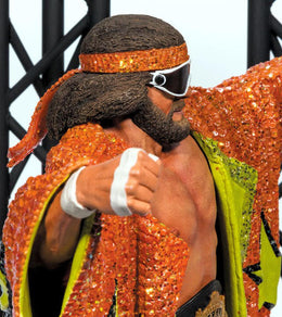 2014 WWE McFarlane Toys "Macho Man" Randy Savage ICON Series Statue ...