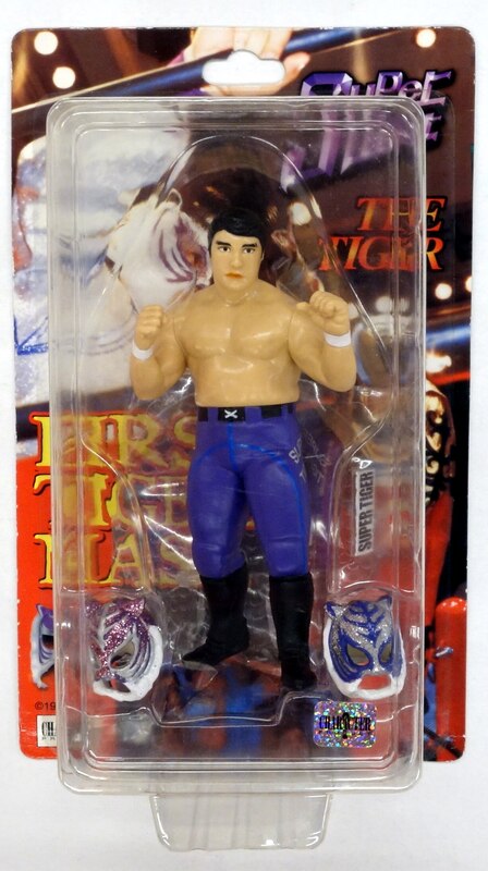 CharaPro Deluxe First Tiger Mask [With Blue Tights] – Wrestling Figure ...