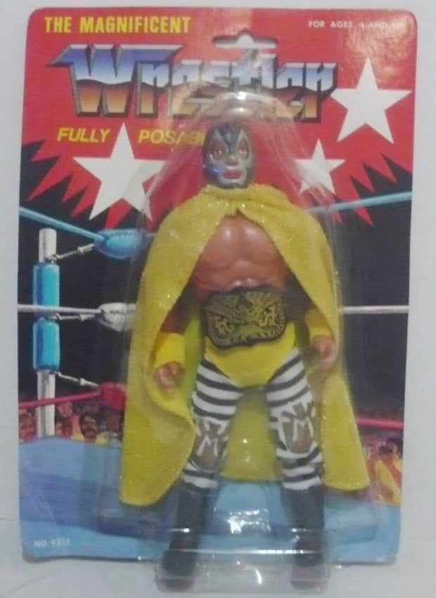 1993 The Magnificent Wrestler Series 1 Mil Mascaras – Wrestling Figure ...