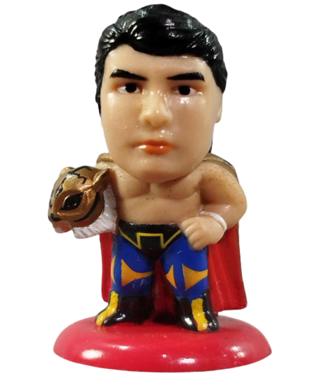 2005 CharaPro Mini Big Heads/Pro-Kaku Heroes Series 4 Tiger Mask [With ...